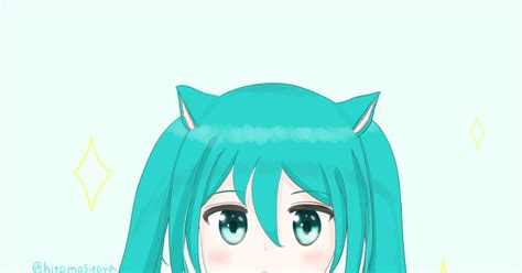 初音ミク ミクさん ひともしろやのイラスト Pixiv