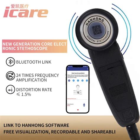 Medical Core Electronic Stethoscope Bluetooth Stethoscope 40x