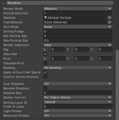 详解Unity中的粒子系统Particle System (四)_unity particlesystem rendermode-CSDN博客