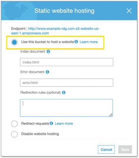 Hosting A Static Site On Aws S3
