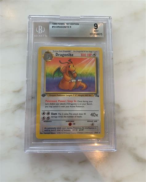 The Pokémon Company Pokémon Graded Card Bgs 9 1st Catawiki