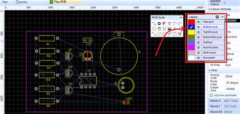 Easyeda Pcb Layout How To Transfer Your Schematic Diagram To Pcb Design In Easyeda — Steemit