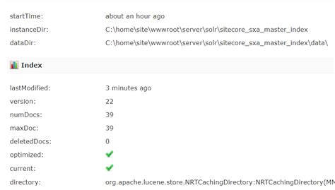 Solr Sxa Indexes Are Populated With Limited Document Count Only