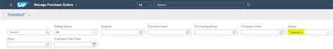 Purchase Order Cancellation SAP Community