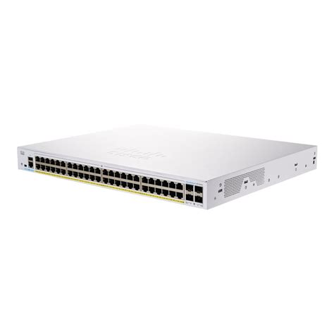 Комутатор Суич Cisco Cbs250 Smart 48 Port Ge Partial Poe 4x1g