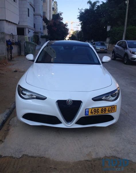 2018 Alfa Romeo Giulia אלפא רומיאו גוליה למכירה הרצליה ישראל