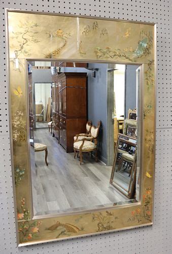 Labarge Chinoiserie Wall Mirror Signed K Widing Sold At Auction On 11th