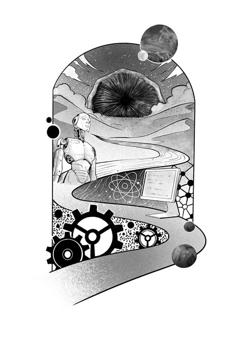 发一波给《青年文摘》画的黑白内插宫可可coco 站酷zcool