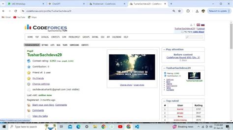 Happy To Share That Ive Recently Reached The Pupil Rank On Codeforces Lot More To Go Keep