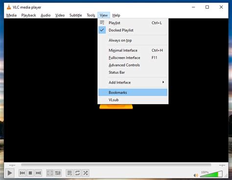 Vlc Permanents Bookmarks