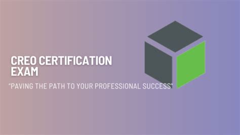 Creo Certification