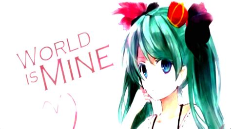 The World Is Mine Hatsune Miku Lyrics