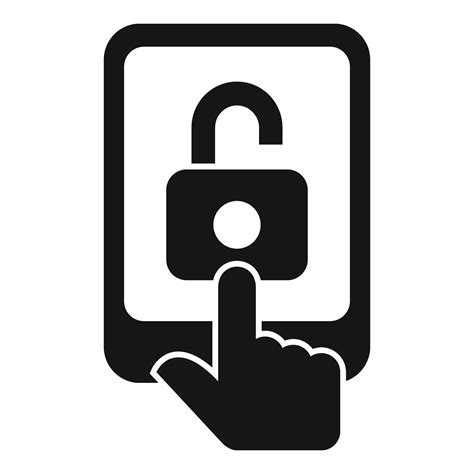 Unlock Device Registration Icon Simple Vector Code Device Data Vector Art At Vecteezy