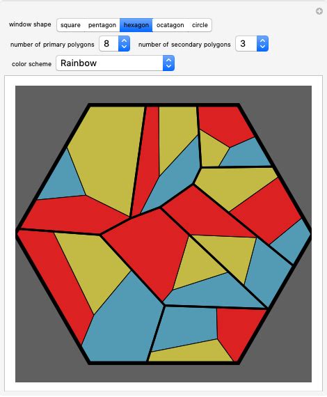 Stained Glass Window Generator Wolfram Demonstrations Project