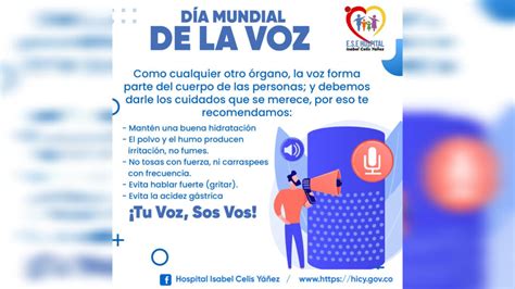 Día Mundial De La Voz