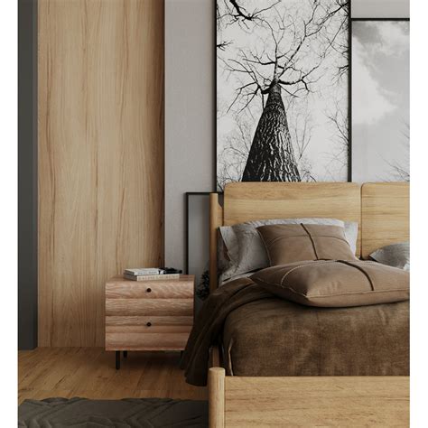 Allmodern Zendra Daniel Queen Bed Natural Wayfair