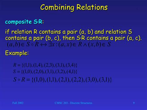 Properties Of Relations Ppt