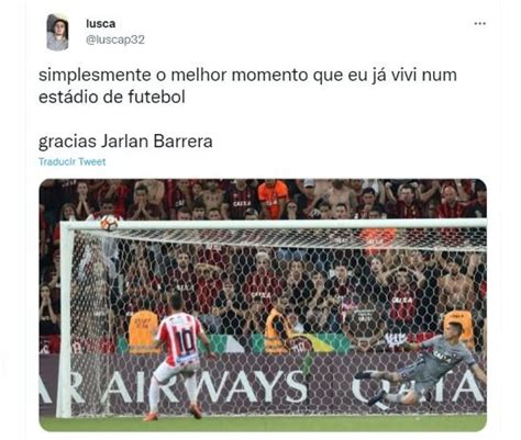 Athletico Paranaense recordó a Jarlan Barrera por el penal fallado en