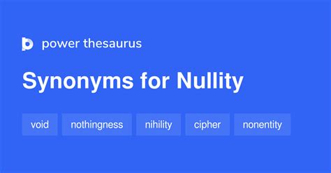392 Nullity Synonyms