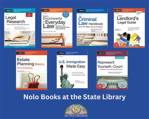 State Library Of Massachusetts Resource Spotlight Nolo Books