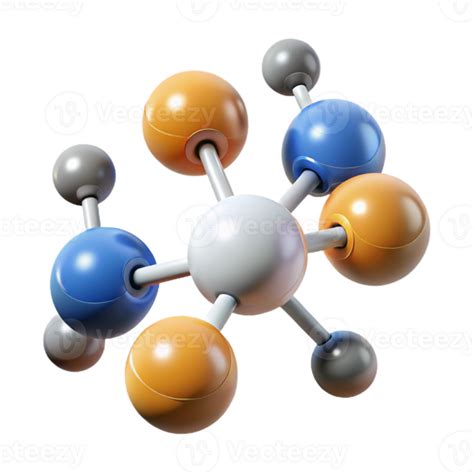 Dramatic Rustic Oxygen Molecule Structure Chemistry Isolated For Science Projects Exclusive
