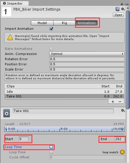 Unity动画☀️五、分割、播放动画、控制模型位移unity 播放多个动画 Csdn博客