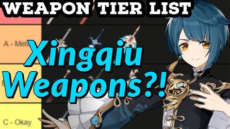 Genshin Impact Xingqiu Recommended Weapon Build And Best Image Hot