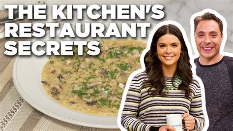 The Kitchen Casts Top Restaurant Secrets The Kitchen Food Network