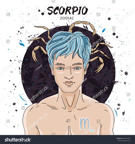Scorpio Man Moon Over 95 Royalty Free Licensable Stock Vectors