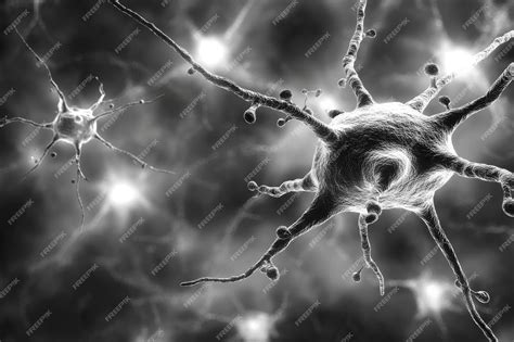 Cognitive Process Brainwave Activity And Neural Conductivity Neuron Connections Displayed In