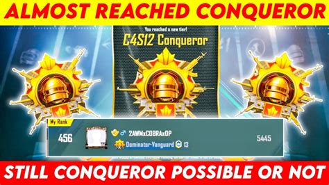 🇮🇳 Day 51 Again Almost Reached C4s12 Conqueror 🔥 Solo Conqueror Rank
