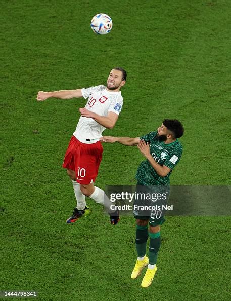 Grzegorz Krychowiak Of Poland And Abdulrahman Al Aboud Of Saudi News