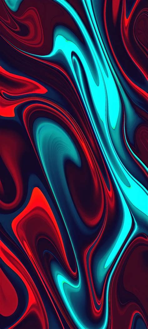 Teal And Red Abstract Wallpaper Aesthetic Teal And Red Cyan And Red