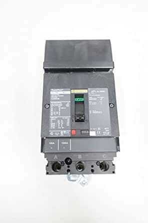 SQUARE D HJA36125 Molded CASE Circuit Breaker 3P 125A 240 480 600V