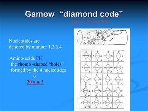 ppt a mathematical model of the genetic code structure and