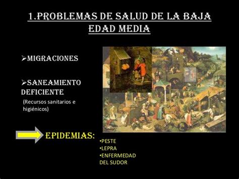 Problemas De Salud De La Baja Edad Media