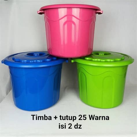 Jual Timba Air Tutup Timba Plastik Timba Warna Timba Ember Tutup Timba Tutup WARNA