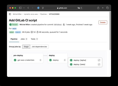 Passing Dynamic Environment Variables Between Gitlab Ci Matrix Jobs Aws Oidc Example U11d