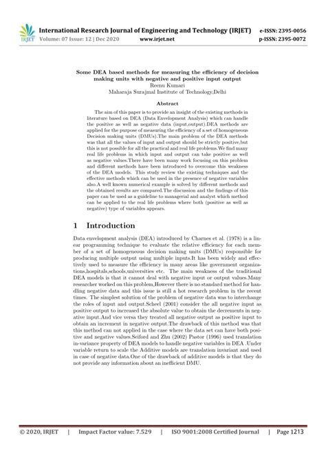 Pdf Data Envelopment Analysis Recent Applications In Banking Sector