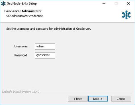 Windows Binary Installer Geonode Documentation