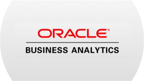 Oracle Business Analytics