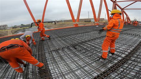 Trabajos Acero De Refuerzo En Losa De Puente Youtube