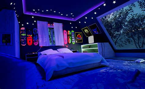 Lighting Up Creative Spaces Cool Room Decorations Urban Splatter