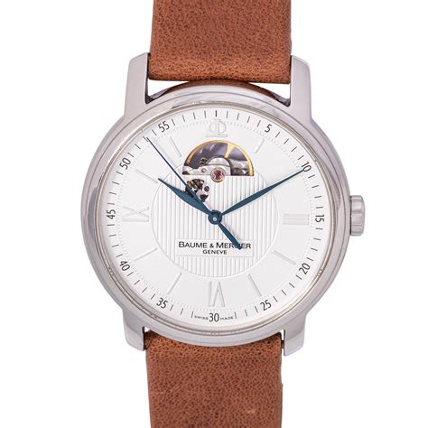 BAUME MERCIER Classima XL Open Heart Men S Watch Ref 65558 Eppli Online Shop