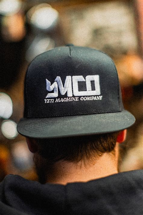 Ymco Logo Snapback Hat Yeti Machine Co