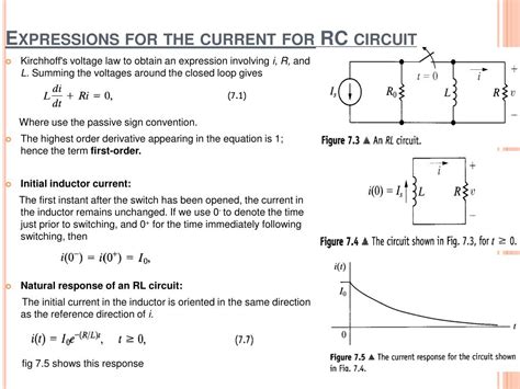 Ppt Eece 311 Lecture Notes 3 Chapter 7 Response Of First Order Rl And Rc Circuits Powerpoint
