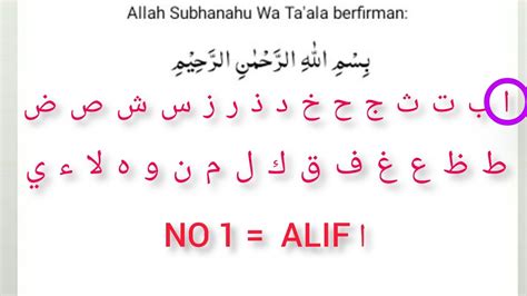 Alif Be Te Se Zimbelajar Allquran Youtube