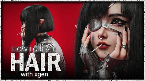 How I Create Hair With Xgen Maya Flippednormals
