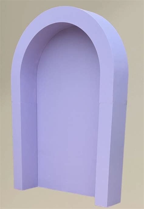 Lilac Hollow Arch With Backing Prop My Party Events Hire