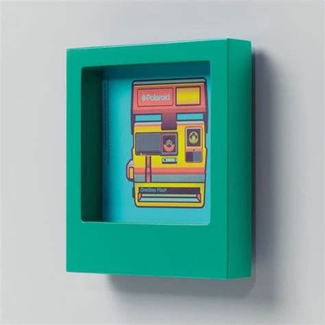 Polaroid Desk Frame Turquoise 4x4
